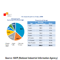 The car corporate park numbers 2 million units - NAPI