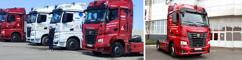 The first unmanned cargo transportation by KAMAZ-54901 long-haul ...