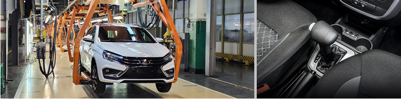 Production of LADA Granta with classic automatic gear box started at ...