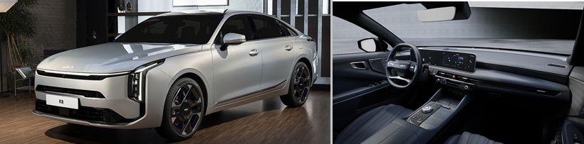 The new Kia K8 of 2025 year of manufacture was brought to Russia - NAPI